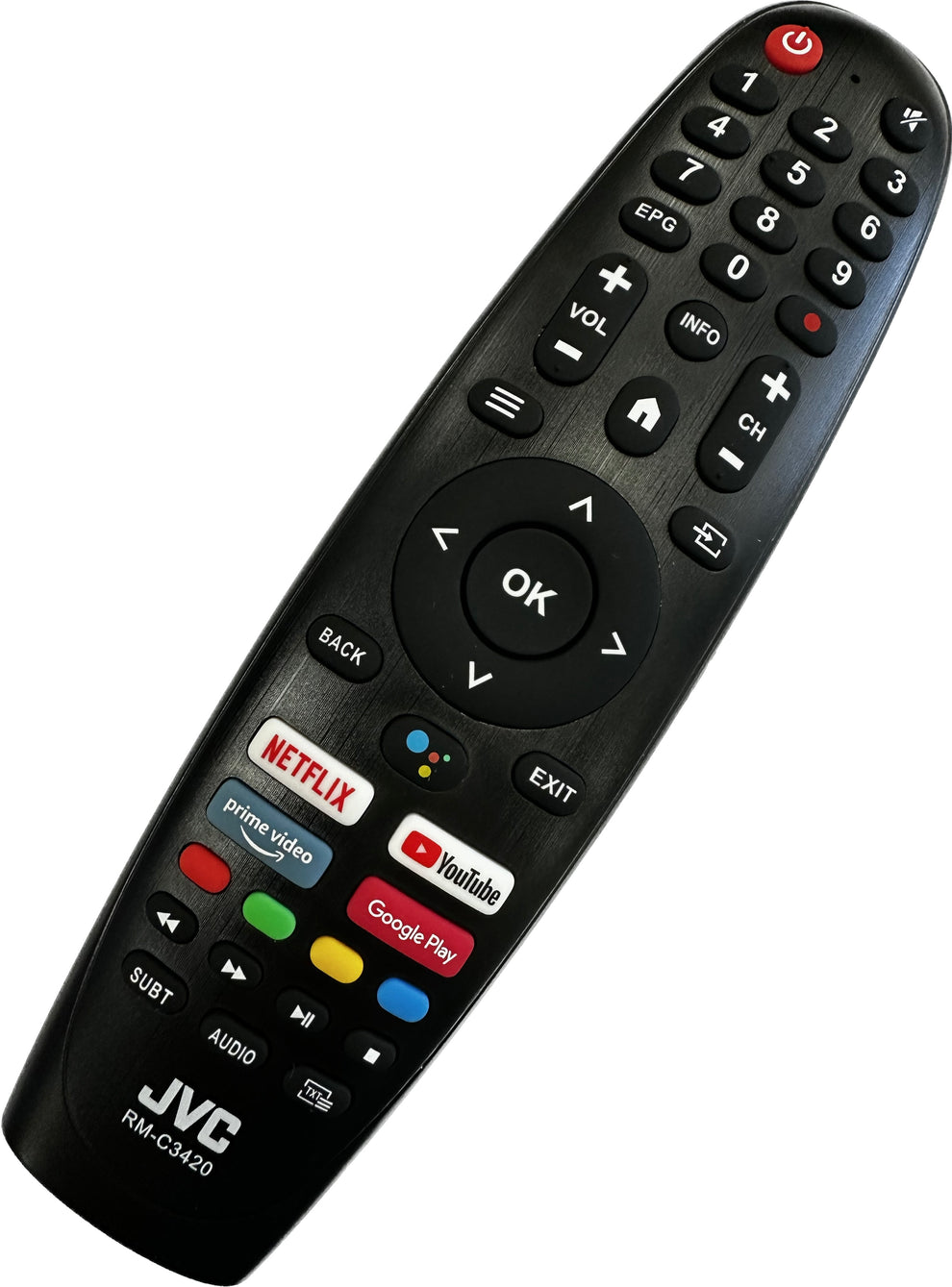 JVC TV Remote Control RM-C3420 – YalePrima