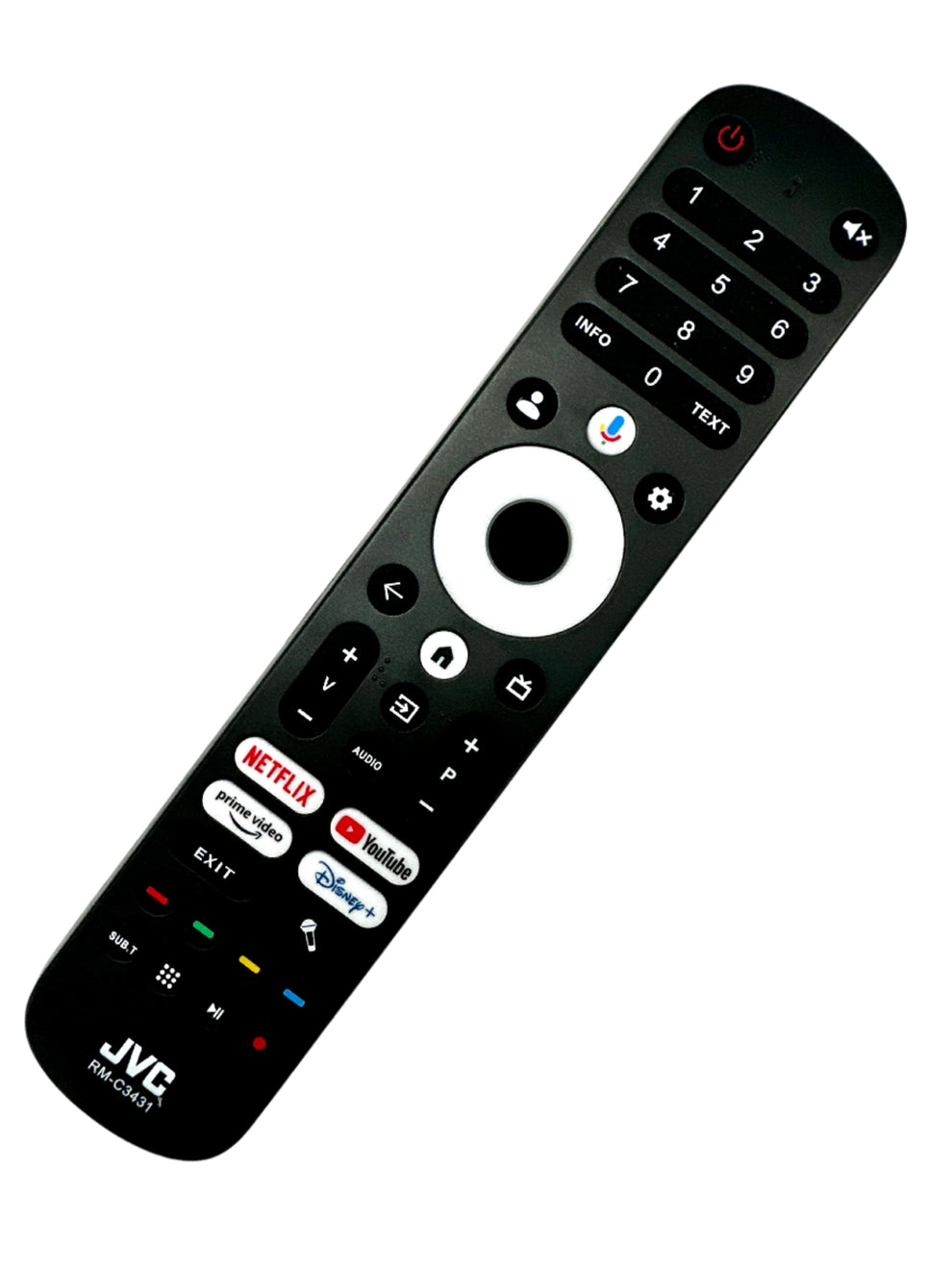 JVC TV Remote Control RM-C3431 – YalePrima